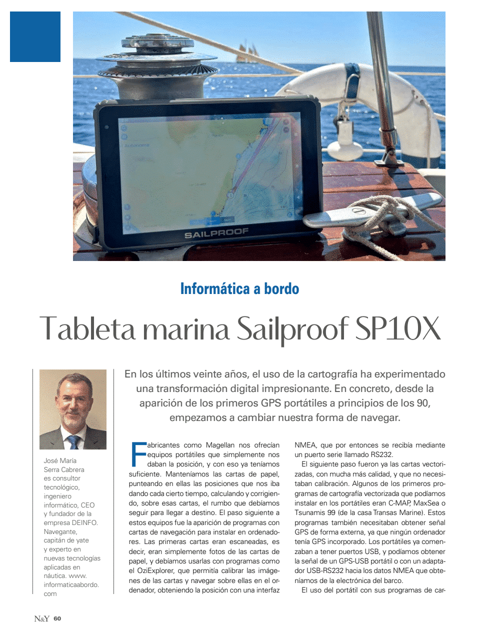 Informatica aan boord - Hoofdstuk 129 Marine Tablet SailProof SP10X ...